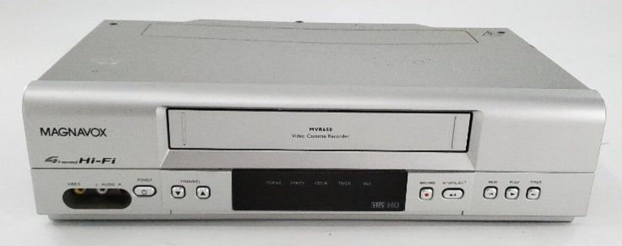 New in Box Magnavox MVR650 Stereo VHS VCR Vhs Player with Hdmi Adapter ...